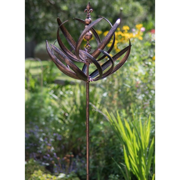 Windsor Brushed Copper Wind Sculpture Windsor Brushed Copper Wind Sculpture